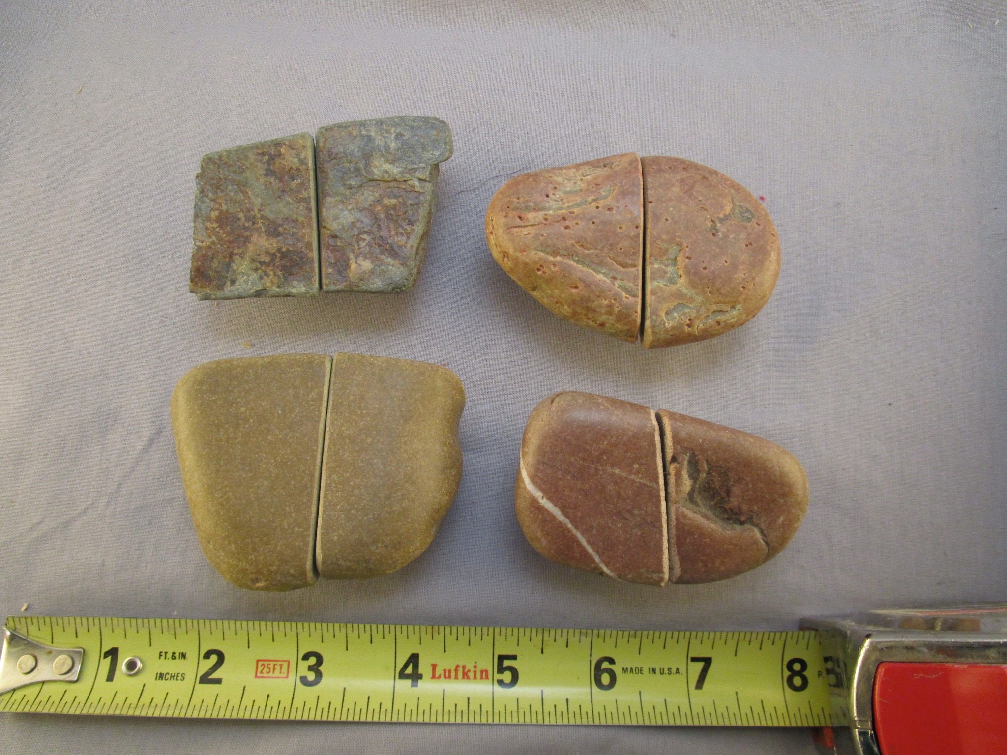 Split Stone Knobs – Skipping Stones Studio